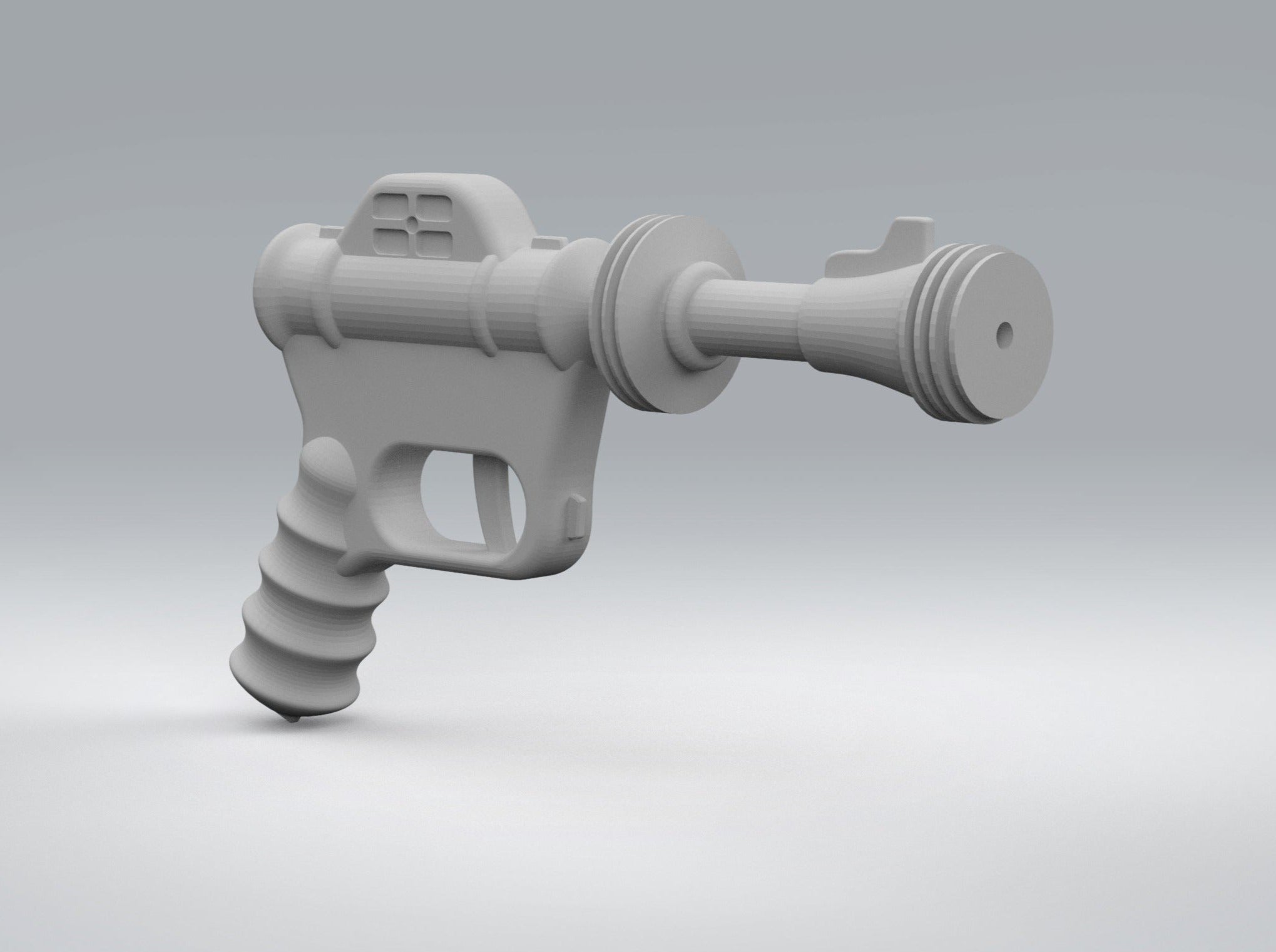 Buck Rogers Style Ray Gun Model - As seen on Foo Fighters Debut Album ...