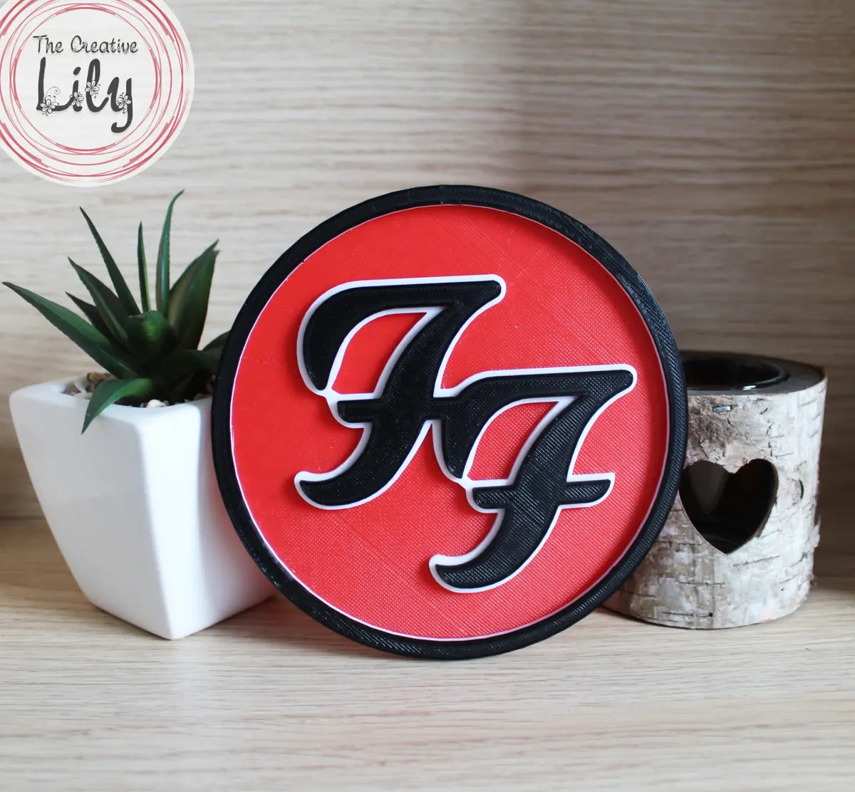 Foo Fighters Logo (Small) - 3D Printed Wall Sign – The Creative Lily